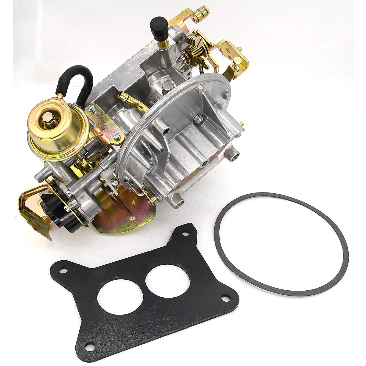 2 Barrel Carburetor Carb 2100 Carburetor 2150 Carburetor Compatible with Ford 289 302 351 Cu Jeep Engine F100 F250 F350 with Electric Choke Mounting Gasket - 302 carburetor by BOOTOP PIN
