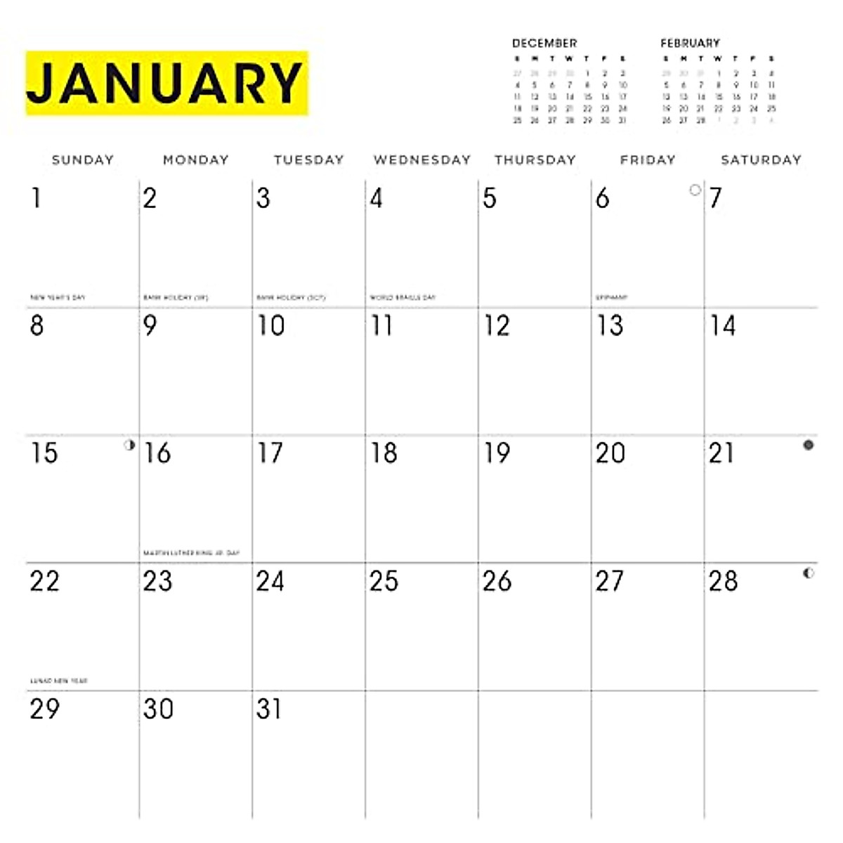 Men to Avoid in Art and Life 2023 Wall Calendar