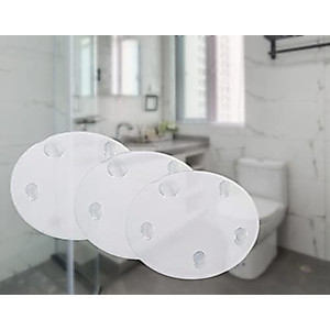 3 Pack Toilet Tank Silicone Flapper Seal Gasket 3" Compatible American Standard VorMax Series Toilet，7381424-100.0070A