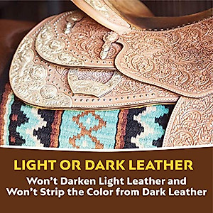 Farnam Leather New Total Care 2-in-1 Leather Cleaner & Conditioner, for use on All Leather, 6 Ounces