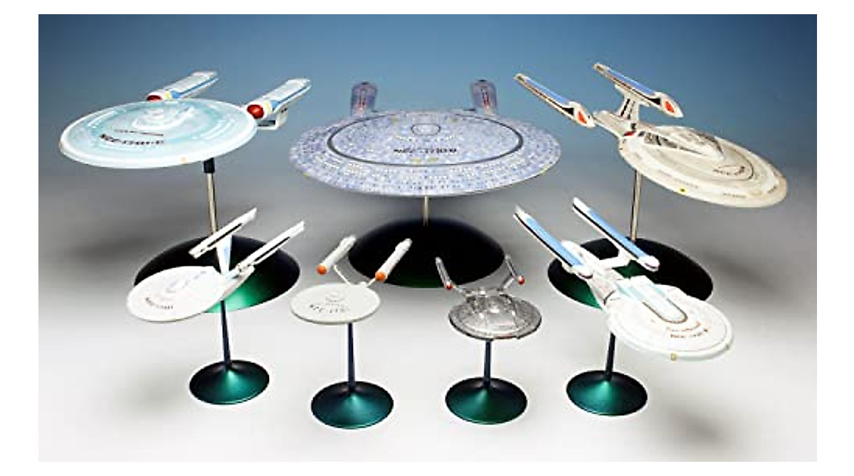 AMT Star Trek U.S.S. Enterprise 7-Ship Snap Model Kit