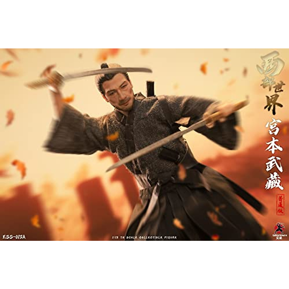 EdStar Original ESS-012A 1/12 Scale Samurai Action Figure Set