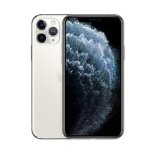 Used Apple iPhone 11 Pro Unlocked Cellphone 5.8' Genuine Retina OLED iOS 4GB RAM 64GB/256GB ROM Face ID NFC 4G LTE Mobile Phone Full Set/Matte Silver / 256G|4GB