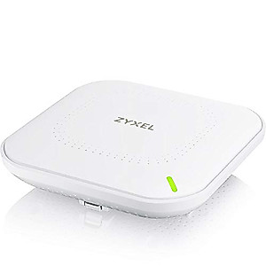 Zyxel WiFi 5 AC1200 W2 Wireless Gigabit Business Access Point | Mesh, Seamless Roaming, Captive Portal | WPA3 Security | NebulaFlex Hybrid Cloud| POE or AC Powered | AC Adapter Included | NWA1123ACv3