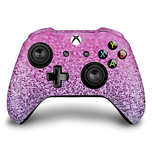 Head Case Designs Officially Licensed Monika Strigel Lavender Pink Art Mix Vinyl Sticker Gaming Skin Decal Cover Compatible With Xbox One X Console and Controller Bundle