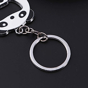 Toyvian Panda Bottle Opener Keychains Cute Chinese Panda Beer Wine Beer Soda Bottle Opener Lid Lifters