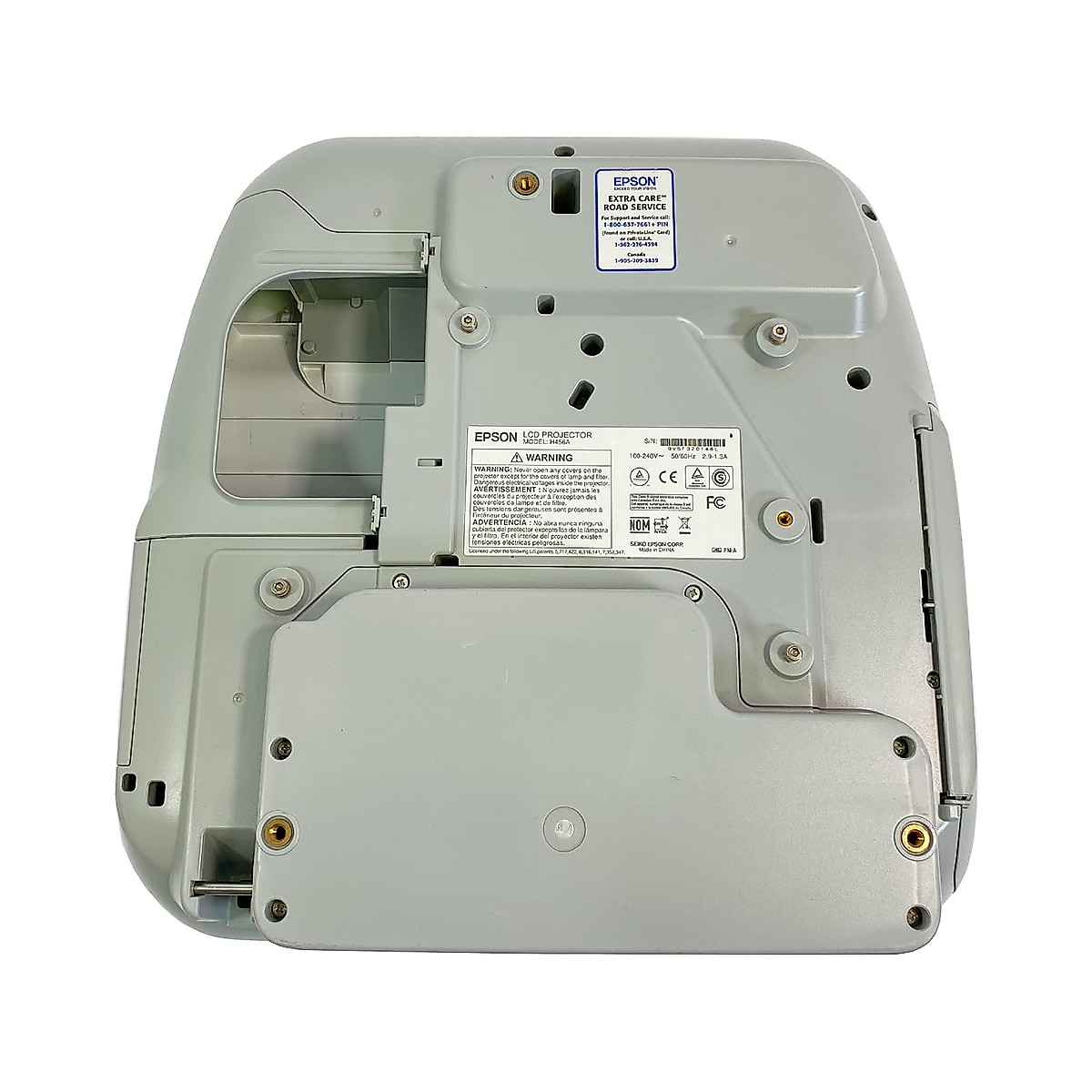 Epson PowerLite 470 3LCD Projector Ultra Short Throw ELPLP71 V13H010L71, Bundle: Power Cable, HDMI Cable, Remote Control