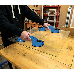 Silverline 675088 Double Suction Pad 70 kg