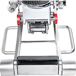 Power Zone 680065 Dual Pump Quick Lift 3 Ton Aluminum Hydraulic Racing Jack with 3 Ton Aluminum Jack Stands Combo Set,Silver,680065-A