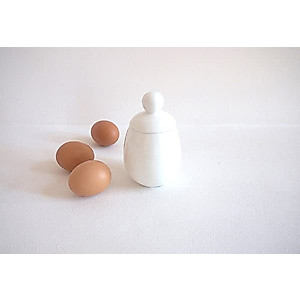 AggCoddler - XXL Porcelain and Silicone Egg Cooker, Scandinavian Egg Coddler Poacher