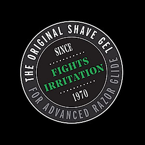 Edge Soothing Aloe Shave Gel for Men, Hydrates and Refreshes Skin, 7oz (6 Pack)