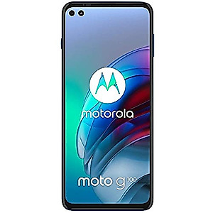 Moto G100 (128GB, 8GB) 6.7" Dual SIM GSM Unlocked 4G LTE, International Model XT2125-4 (Iridescent Ocean)