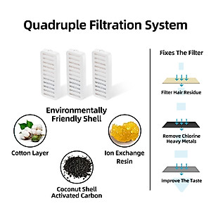 JEERAMIA Cat Water Fountain and Food Bowl, 3L/101oz Ultra Quiet Pet Water Dispenser with Smart Pump and 3 Replacement Filters, Automatic Flower Fountain & Stainless Steel Bowl for Dog & Cat (Pink)