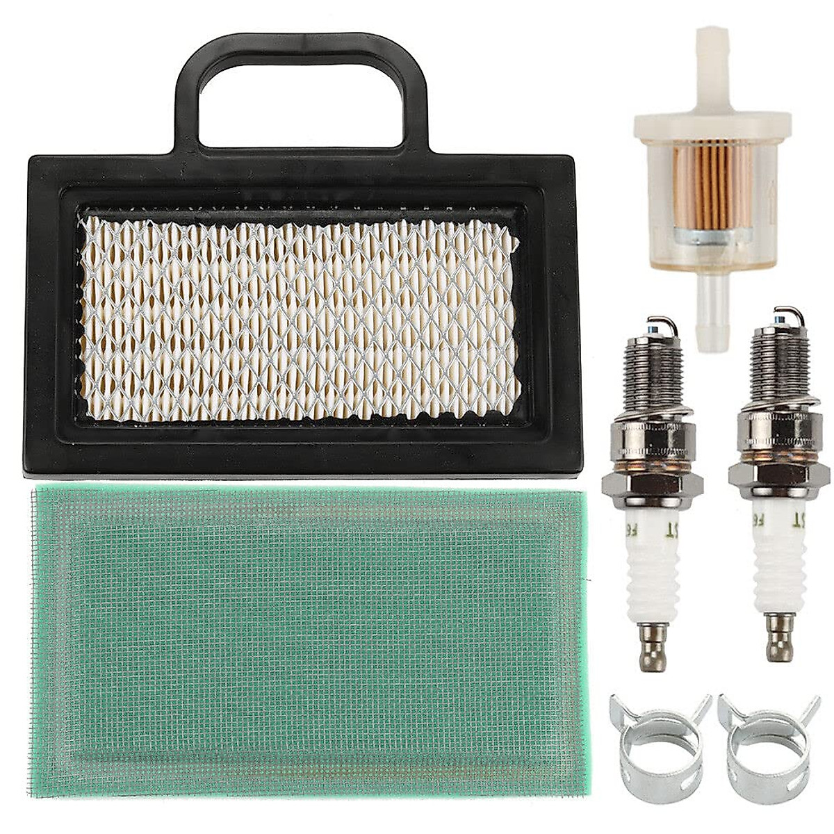 QDYZPP Air Filter For B-S 445777-0231-E1 40F777 40G777 40H777 44M777 Lawn Mower Engine