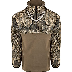Drake Waterfowl 1/4 Zip Refuge Eqwader™ Mossy Oak Shadow Grass Habitat 2Xlarge