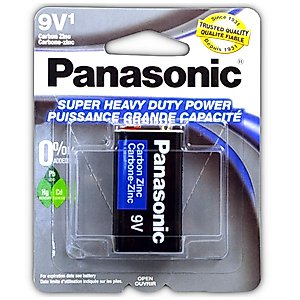 Panasonic Super Heavy Duty 9 Volt 1 Pack
