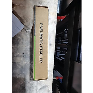 meite MT5016S Upholstery Stapler 20 Gauge 1/2-Inch Crown 1/4-Inch to 5/8-Inch Length Pneumatic Fine Wire Stapler with Safety