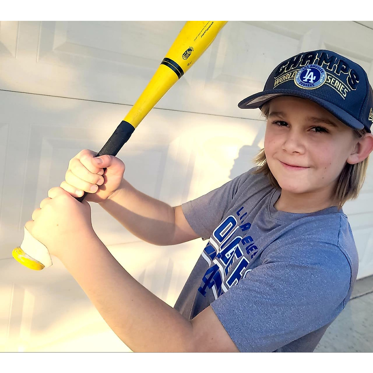 THE SwingRing (White) Baseball and Softball bat Grip Vibration dampening Protection…