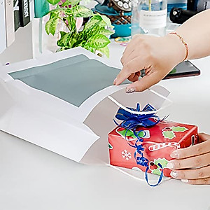 Mr. Pen- Gift Bags, 8 Pack, 8.25"X4.25"X10.5", Bags, Paper Bags, Gift Bags Medium Size, Party Favor Bags, Shopping Bags, Small Gift Bags, Goodie Bags, Candy Bags, Gift Bags Small Size, White Paper Bag