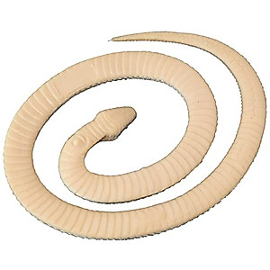 Wild Republic Rock Python, Rubber Snake Toy, Gifts for Kids, Educational Toys, 26", Multi