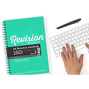 Silvine A4 Luxpad Revision Notebook Wirebound