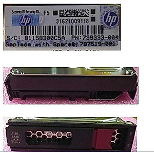 HP 797519-001 4TB 6G 7.2K SATA LP 3.5 HDD (Renewed)