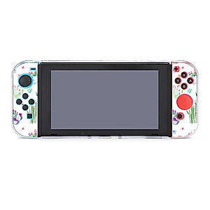 Cactus Pattern Protective Case Cover for Nintendo Switch Shock-Absorption Anti-Scratch Design