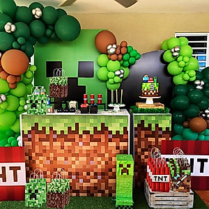 48pc the new pixel Party Gift Bags,Gift Bags Party Supplies for Kids Cute marioo Themed Party, Birthday Decoration Gift Bags Well for Girls or Boys