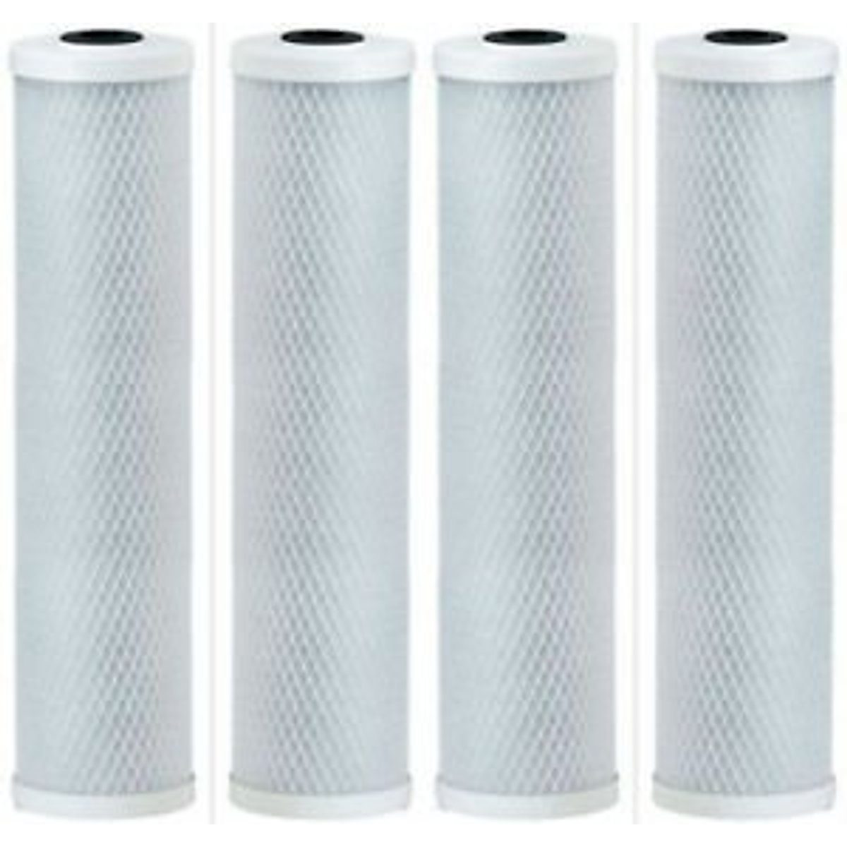 Premium Countertop Water Replacement Filter compatible for Ecosoft For Use In the Countertop Ecosoft Water Filters, Pack of 4 by CFS