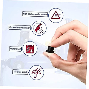 Vaguelly 30pcs Jack Oil Plug natacion accesorios car Plug accesorios para el auto Rubber Plug Oil Reservoir Hole Plugs Rubber Hole Plugs Oil Reservoir Filler Plug Floor Bottle Jack Plugs