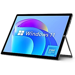 2023 CHUWI UBook X Tablet, 12'' Touchscreen, Windows 11 Tablet, 8GB RAM 256GB ROM, 1TB SSD Expend, Intel N4120 (Up to 2.6 GHz), 2160x1440 IPS, 2.4G/5G WiFi, Dual Camera, 5000mAh, HDMI, USB 3.0, BT 5.0