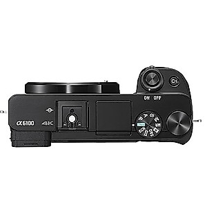 Sony a6100 Mirrorless Camera with 16-50mm + 55-210mm Lenses, 64GB Extreem Memory,Videl Microphone, LED Video Light, Case. Tripod, Filters, & Professional Video & Photo Editing Software Kit