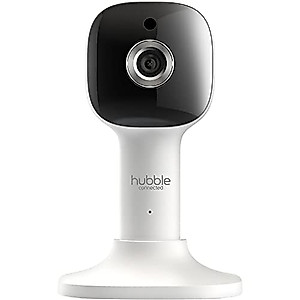 Hubble Connected Dream+ Non-Wearable, Smart Wi-Fi Enabled Baby Movement Monitor for Heart-Rate and Breathing Supervision, HD Baby Camera with Preloaded Soothing Sounds & White Noise - FSA/HSA Eligible
