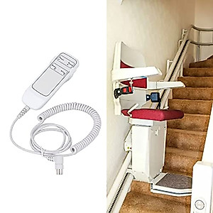 Electric Recliner Controller, Power Recliner Hand Control 4 Button 8 Pin Remote Handset Controller for Lift Chair Power Recliner