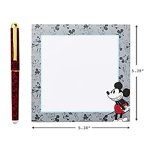 Hallmark Disney Notepad Bundle with Pen (3 Notepads, Assorted Sizes)