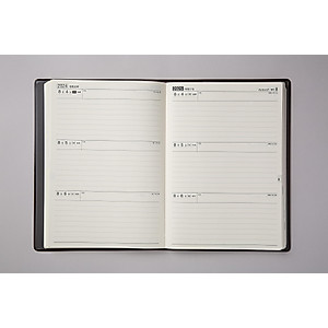 Takahashi 2024 A5 2-Year Business Diary, Dark Brown No.56 (Begins January 2024)