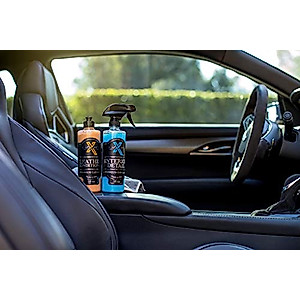 Liquid X Interior Detail - Lightly Cleans & Adds UV Protection - Quick Interior Detailer Leaves Non Greasy Finish (16 oz)