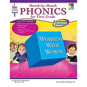 Month-by-Month Phonics for First Grade