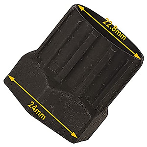 BIKEHAND Bike Bicycle Compatible with Shimano Freewheel and Cassette Install Removal Tool Fits 12-Spline 22.6mm Tool Fittings - NOT Compatible with Sram XD Drive System