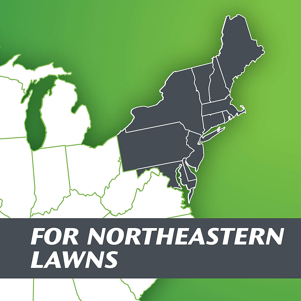 Scotts Turf Builder Grass Seed Northeast Mix with WaterSmart Plus Coating Technology, 20 lbs.