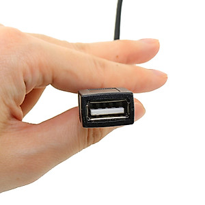 ZZHXSM DC Converter Buck Module 12V to USB 5V 3A DC-DC Converter Step Down Adapter Car Power Converter Micro Mini USB Step Down Voltage Power Supply Output Adapter