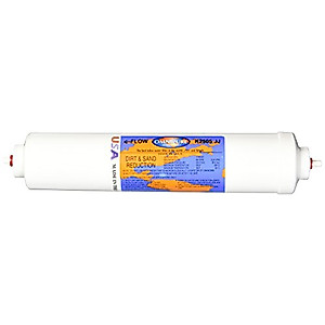 10" Sediment 5 Micron Filter w/ 1/4"QC Straight Connection