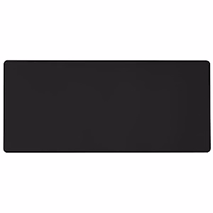 JIALONG Large Gaming Mouse Pad Desk Mat Comfortable XXL Mousepad Extended Size 35.4 x 15.7 inches Classic Black