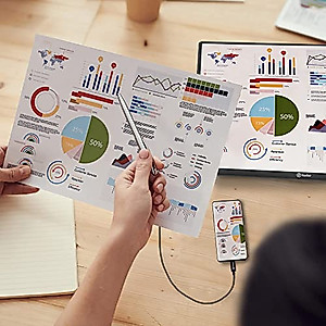 Portable Monitor,15.6 inch 1080P FHD USB C Laptop Monitor HDMI Computer Display External Monitor for Laptop Ultra Slim IPS Screen Gaming Monitor for PC PS4 Xbox Switch Phone, Built in Speaker