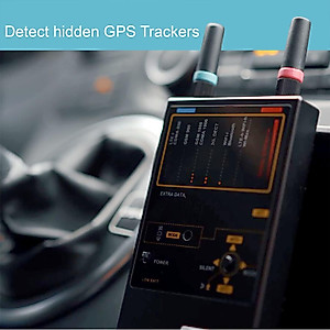 DefCon iProtect by DiscoverIt DD1207 Multi-Channel Signal Detector for Digital Wireless Protocols, Black