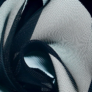 Patu Mini Zipper Mesh Bags, 4" x 5", Size S / A7, 5 Pieces, Beauty Makeup Lipstick Cosmetic Accessories Organizer, Small Travel Kit Storage Pouch, Black