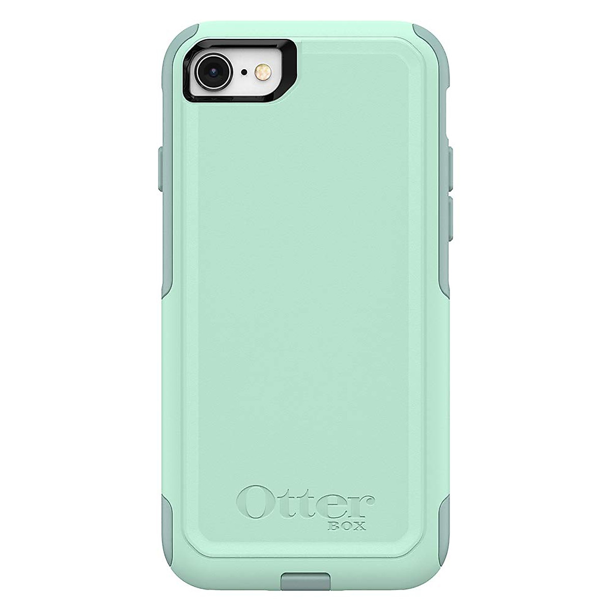 OtterBox iPhone SE 3rd & 2nd Gen, iPhone 8 & iPhone 7 (Not Compatible with Plus Sized Models) Commuter Series Case - OCEAN WAY (AQUA SAIL/AQUIFER), Slim & Tough, Pocket-Friendly, with Port Protection