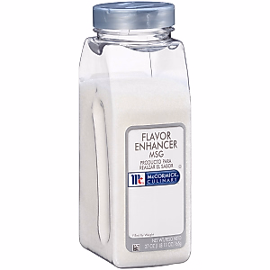 McCormick Culinary Flavor Enhancer MSG, 27 oz - One 27 Ounce Container of MSG Food Enhancer Seasoning, Deepens Flavor of Beef, Poultry, Vegetables, Marinades and More