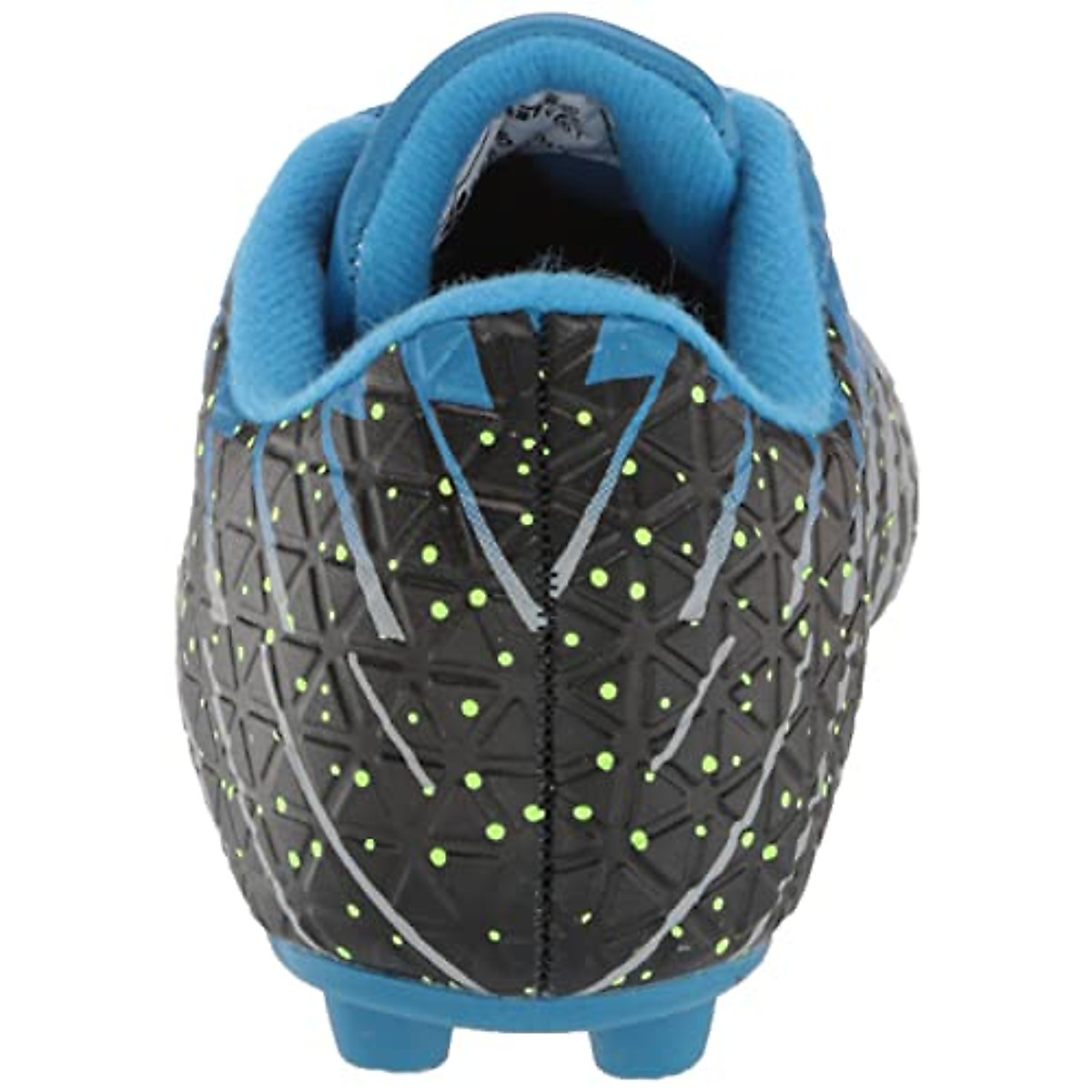 Vizari Bolt FG Soccer Shoes | Firm Ground Cleats for Outdoor Surfaces and Fields | Lightweight and Easy to wear Youth Outdoor Soccer Cleats | Blue/Black/Silver | 9.5 Toddler