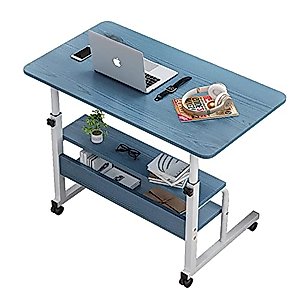 NC Mobile Desk Three-Layer Storage Desk Reading and Learning Office Computer Desk, 80×40